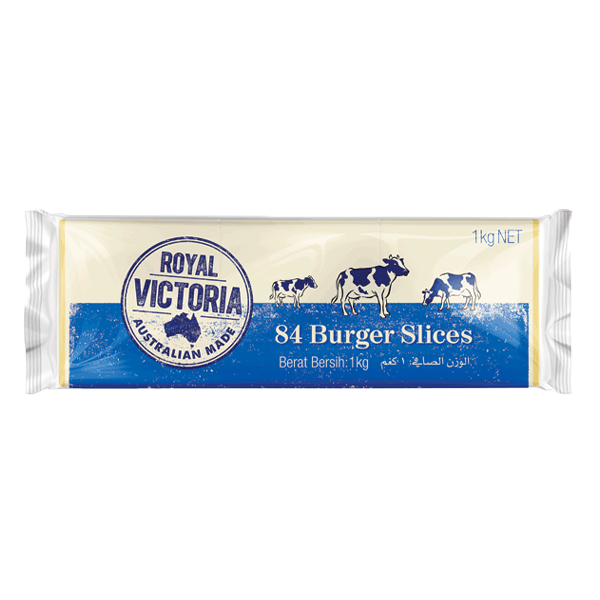 Royal Victoria Coloured Burger Slices 1kg - Bega Foodservices SG
