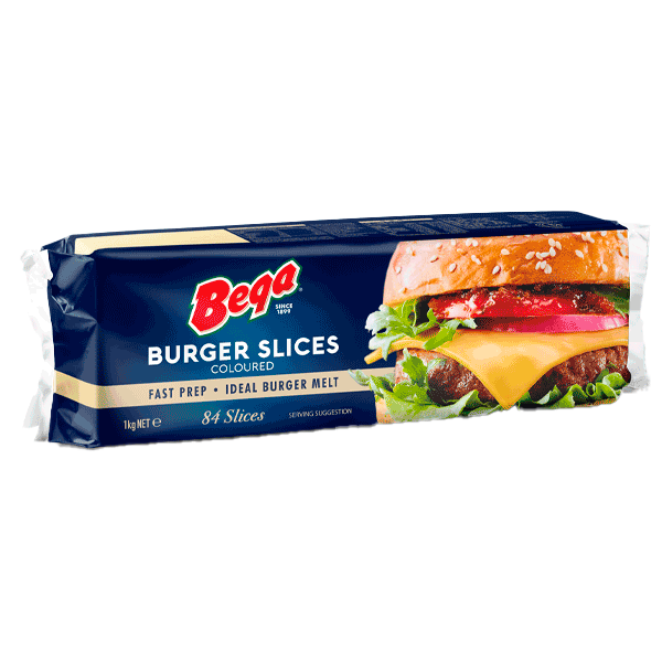 Bega White Burger Slices 1kg - Bega Foodservices MY