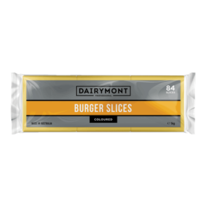 Dairymont Coloured Burger Slices 1kg - Bega Foodservices MY