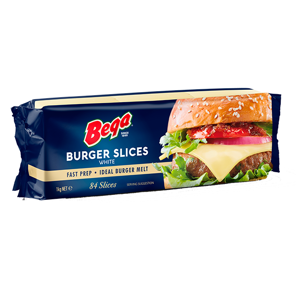 Bega White Burger Slices 1kg - Bega Foodservices MY