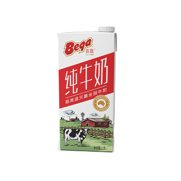 Bega UHT Full Fat Milk 1L - Bega Foodservices MY
